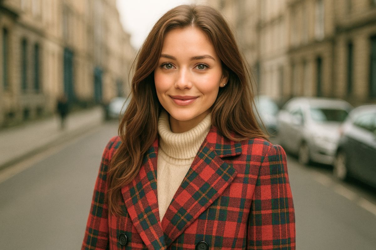 Stylish Tartan Coats For Women This Season - Stories Buzz